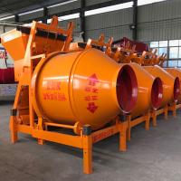 China Heavy Duty JZC Tipping Drum Mixer Wear Resistant Cement Plant Equipments for sale