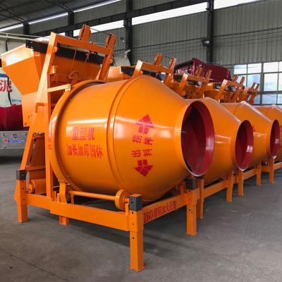 China Heavy Duty JZC Tipping Drum Mixer Wear Resistant Cement Plant Equipments for sale