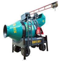 China Cement Plant Equipments Fixed Bucket Drum Mixer JZM Series Concrete Mixing Machine for sale