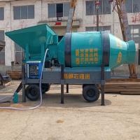 China Cement Plant Equipments Reliable Fixed Hopper Drum Concrete Mixer Construction Machinery For Mine Infrastructure for sale