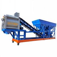 China JS Mobile Forced Mixing Plant Portable Concrete Mixing Station Cement Plant Equipments for sale