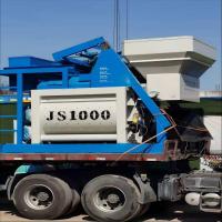 China JS Mobile Forced Mixing Plant 20 to 180m3/h Output Cement Plant Equipments China Supplier for sale