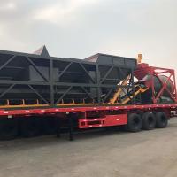 China Complete Mobile Concrete Production Line JZM Series Drum Mixing Plant Cement Plant Equipments For Road Building for sale