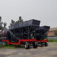 China Portable Concrete Mixer Plant JZM Series Mobile Drum Mixing Plant Cement Plant Equipments For Small Medium Project for sale