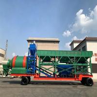 China Compact Structure JZM Series Mobile Drum Mixing Plant Accurate Weighing Concrete Mixer Station Cement Plant Equipments for sale