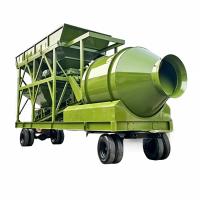 China Mobile Concrete Batching Plant JZM Drum Mixer For Emergency And Remote Construction Projects Cement Plant Equipments for sale