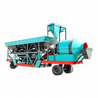 China Fast Relocation JZM Mobile Drum Concrete Mixing Station No Complex Foundation Needed Cement Plant Equipments for sale