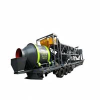 China Multi Model JZM Drum Mixing Plant Cement Plant Equipments Fast Transfer Wheeled Concrete Mixing Equipment For Project for sale