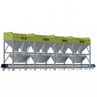 China Cement Plant Equipments Construction Machinery PLD Concrete Batching Machine High-Precision Aggregate Batching Equipment For Batching Plant for sale