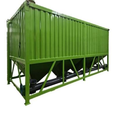 China Low Profile Horizontal Cement Silo, Bulk Powder Storage Horizontal Cement Tank Cement Plant Equipments for sale