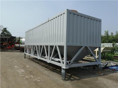 China Cement Plant Equipments Mining Machinery Horizontal Cement Tank, Container Type Horizontal Cement Silo for sale