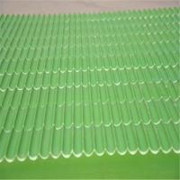 China Moisture Resistant Mine Hoist Green EVA Plastic Lining Plates for sale