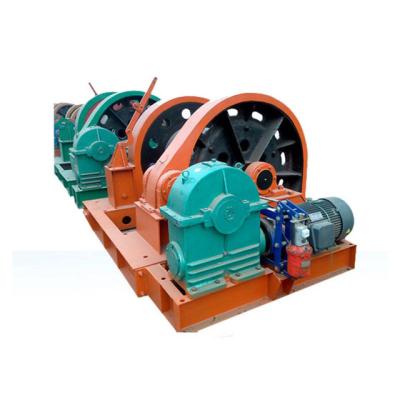 China Mining Equipment Underground Single Rope Fast Conveying Hoisting Machine for sale