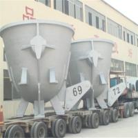 China Metallurgical 100 T 22 CBM Cast Iron Slag Pot and slag ladle for steel plant for sale