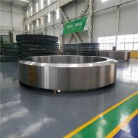 China 35CrMo OD 10000mm Rotary Kiln Tyre Castings And Forgings and rotary kiln riding ring for sale