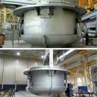 China Vertical Casting Metallurgy Machine Steel Anode Furnace for sale