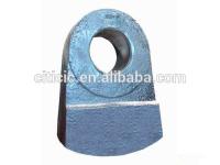 China High Chromium Cast Manganese Steel Composite Hammer Head Crusher Wear Parts for sale