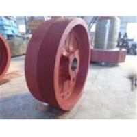China 50mm Diameter Jaw Crusher Pulley Flywheel Of Mining Machine Spare Parts for sale