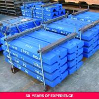 China Quick Wear Cr7C3 65HRC Hardness Impact Crusher Blow Bar Mining Machine Spare Parts for sale