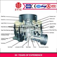 China ISO9001 Cone Crusher With Main Shaft Mining Machine Spare Parts for sale