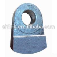 China High manganese plate hammer for hammer crusher Used of the construction industry for sale