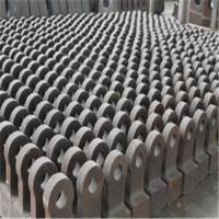 China High manganese plate hammer for hammer crusher Used of the construction industry for sale
