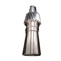 China Forging Steel  Worm Spur 1000 Torque Capacity Pinion Gear Shaft for sale