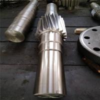 China Forging Steel  Worm Spur 1000 Torque Capacity Pinion Gear Shaft for sale