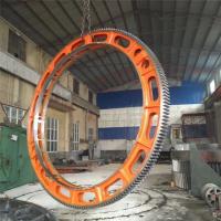 China 120 MT Cement Ball Mill Girth Gear Machine Parts And Spur Gear And Ring Gear for sale