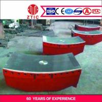 China Grinding Mill Bearing Tile ISO9901:2000 Castings And Forgings and ball mill parts for sale