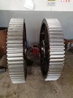 China Double Helical High Precision Hobbing Mill Pinion Gears And Rotary Kiln Pinion Gear for sale