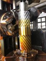 China Integral Pinion Shaft 500TPD 350TPD Casting Pinion Gears And Mill Pinion Gear Manufaccturer for sale