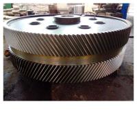 China 16000mm Diameter Rotary Kiln And Ball Mill Girth Gear factory with high quality for sale