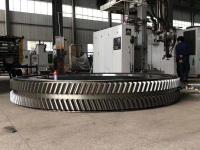 China GS42CrMo4 Alloy Steel  50TPD 100TPD cement plant  Mill Girth Gearand rotary kiln girth gear for sale