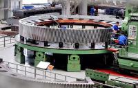 China Coal Mill Splash / Forced Lubrication Forged Ring Gear and ball mil girth gear factory for sale