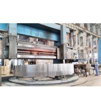 China Cement Plant 70 Module 1000 TPD Rotary Kiln Gear Ring and spur gear for sale
