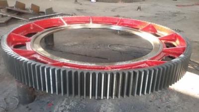 China Mill Girth Gear And Rotary Kiln Girth Gear Factory For Cement Plant for sale