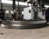 China 16000mm Nodular Cast Iron Ring Rotary Kiln Girth Gear and spur gear factory price for sale