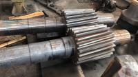 China 30Mode Integral 100TPD Pinion Gear Shaft And Ball Mill Pinion Gear Factory for sale