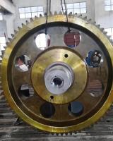 China Rotary Kiln / Cooler Casting 20Mode Mill Pinion Gears And Girth Gear for sale