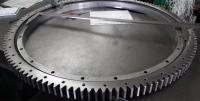 China Triple Row Rubber Seal 42CrMo4V Geared Slewing Ring And Stacker Bearing Factory for sale