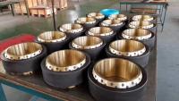 China Machining Brass Spacer Sleeve H62 Copper Pipe Bushing Of Mining Machine Spare Parts for sale