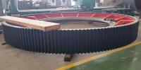 China Casting Steel 10 Module ASTM Ball Mill Girth Gear and rotary kiln girth gear factory price for sale