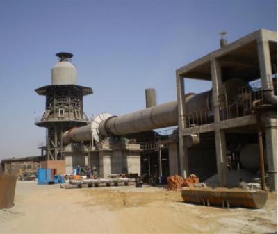 China Calcium Aluminates 1.9×39 3TPH Cement Rotary Kiln for sale