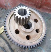 China Carburizing Steel Forging Spur 18CrNiMo7-6 Ball Mill Pinion Gear for sale
