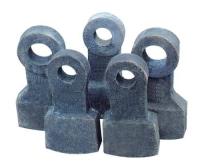 China Anti Wear Bimetallic 65HRC coal Crusher Hammer For Cement Factory for sale