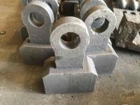China Anti Wear Bimetallic 65HRC coal Crusher Hammer For Cement Factory for sale