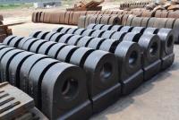 China 65HRC Manganese Steel Castings Hammers For Hammer Crusher Wear Parts for sale
