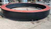 China Rotary Kiln Bandage Rolling Riding Castings And Forgings Cement Kiln Tyre for sale