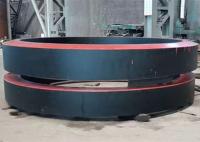 China Rotary Kiln Bandage Rolling Riding Castings And Forgings Cement Kiln Tyre for sale